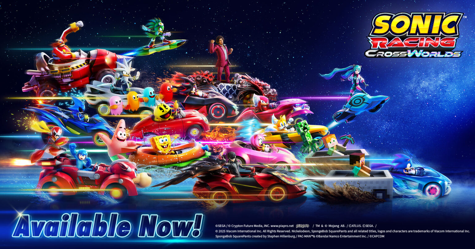Sonic Racing: CrossWorlds – Out Now! | BumbleKing